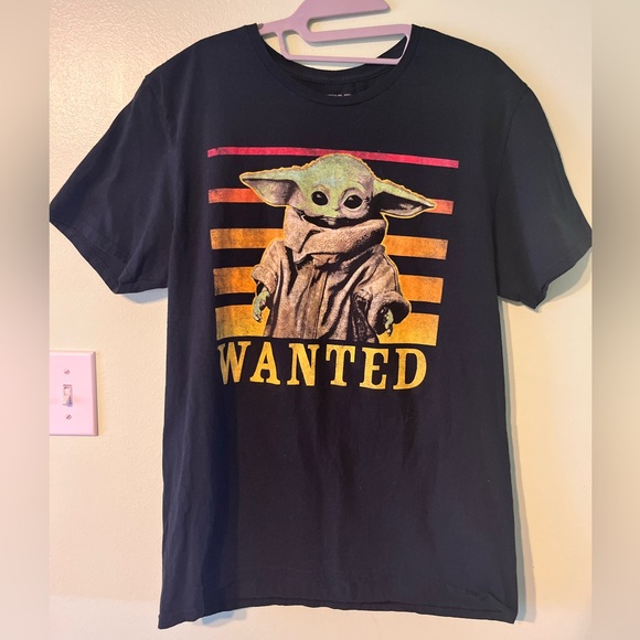 MAD Engine | Shirts | Mad Engine Star Wars Wanted Grogu Graphic Print ...